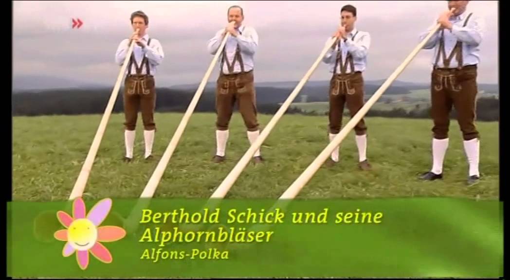 Berthold Schick Und Seine Alphornbläser Berthold Schick